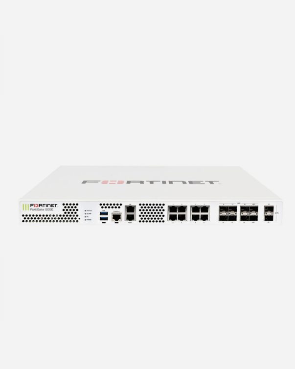 FORTINET FORTIGATE-500E HARDWARE FIREWALL 33 MBIT/S 1U – SHB Solutions